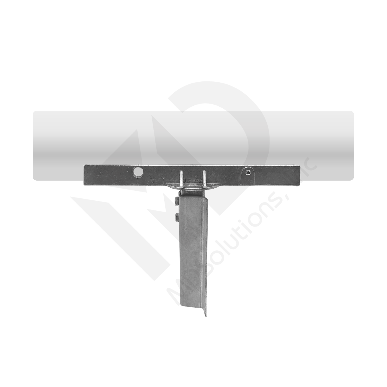 12 Inch Flat U-Channel 90° Post Cap