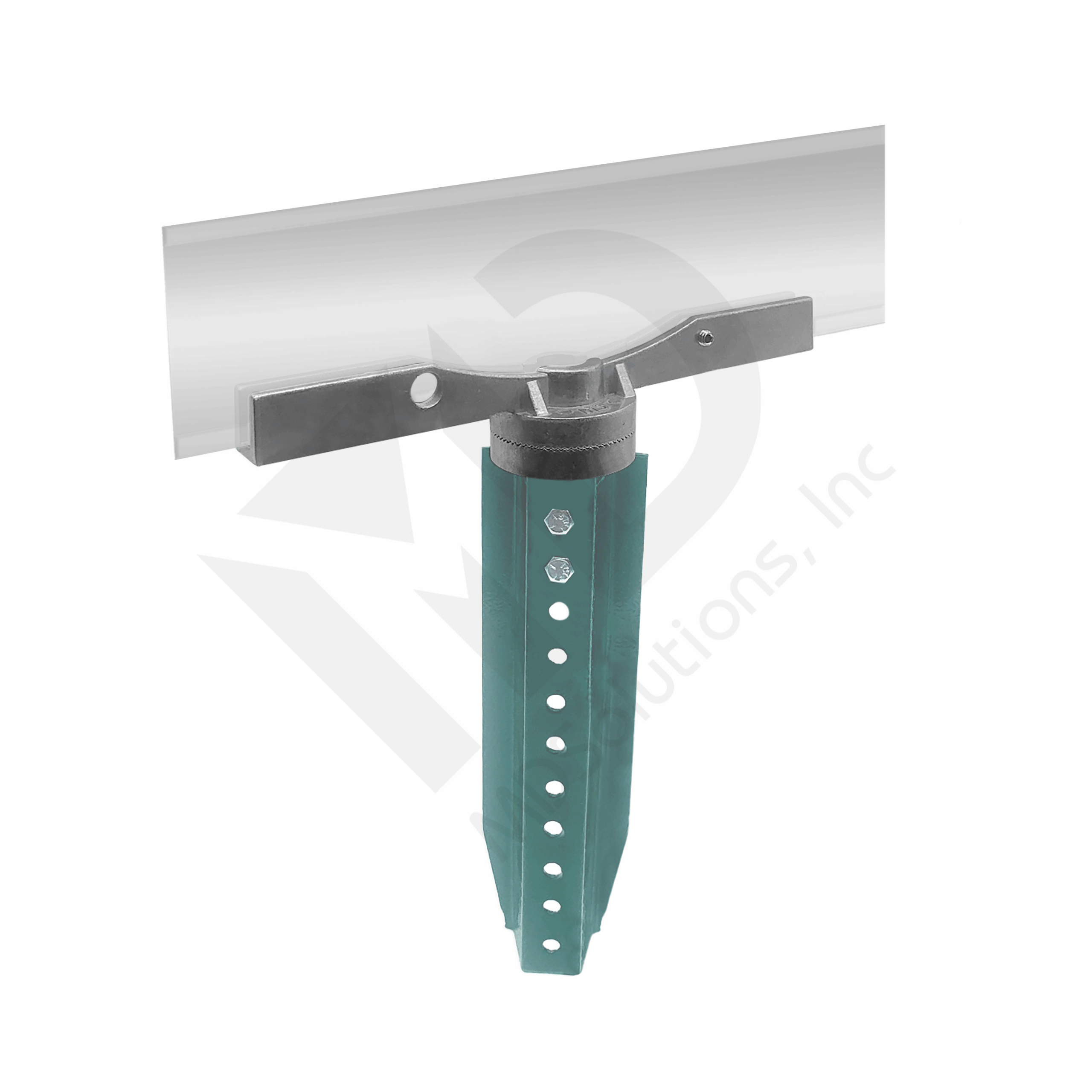 12 Inch Extruded Adjustable U-Channel Post Cap