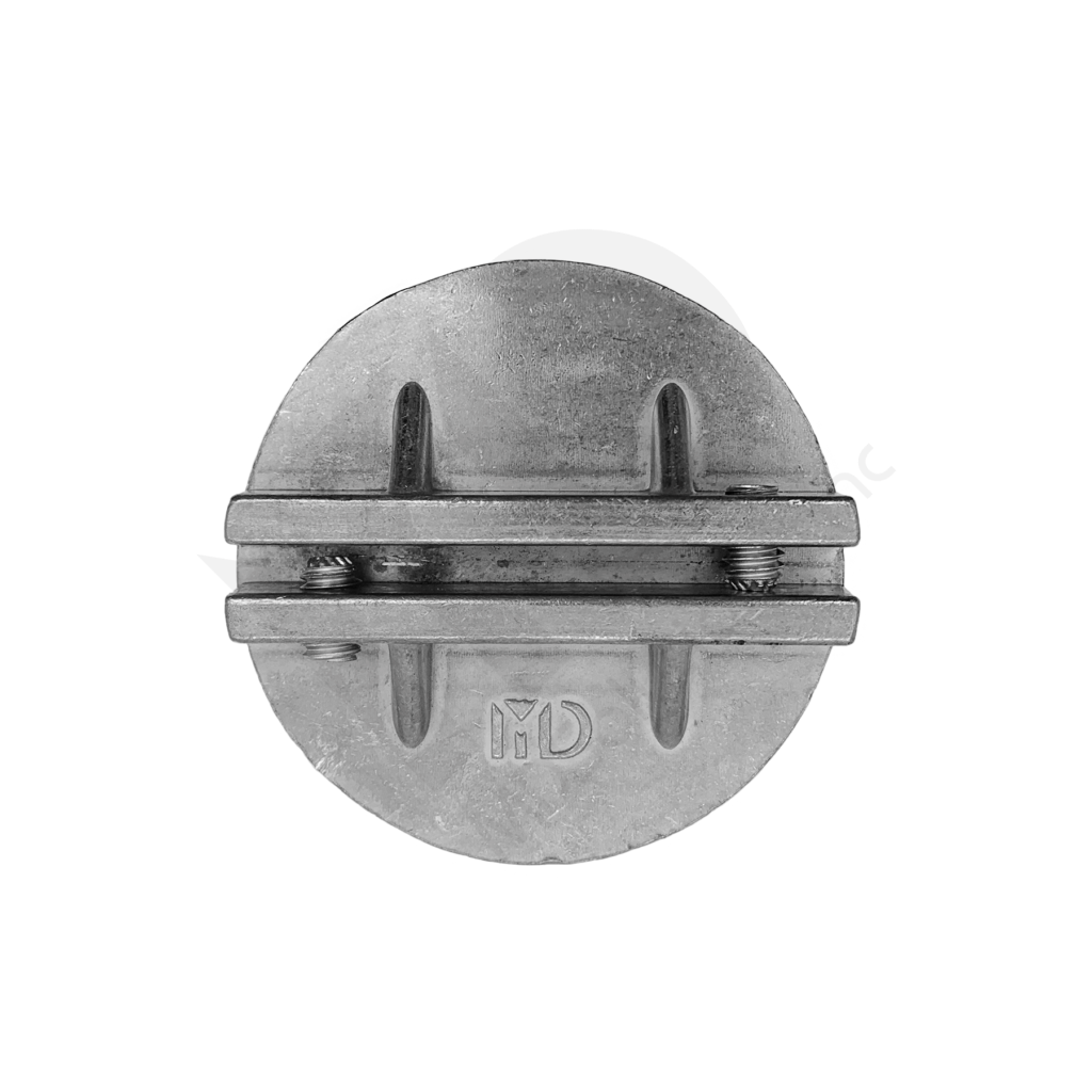 3 1/2 Inch Flat U-Channel 90° Post Cap