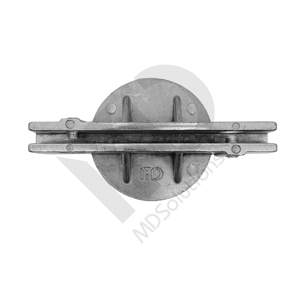 5 1/2 Inch Flat U-Channel 90° Post Cap