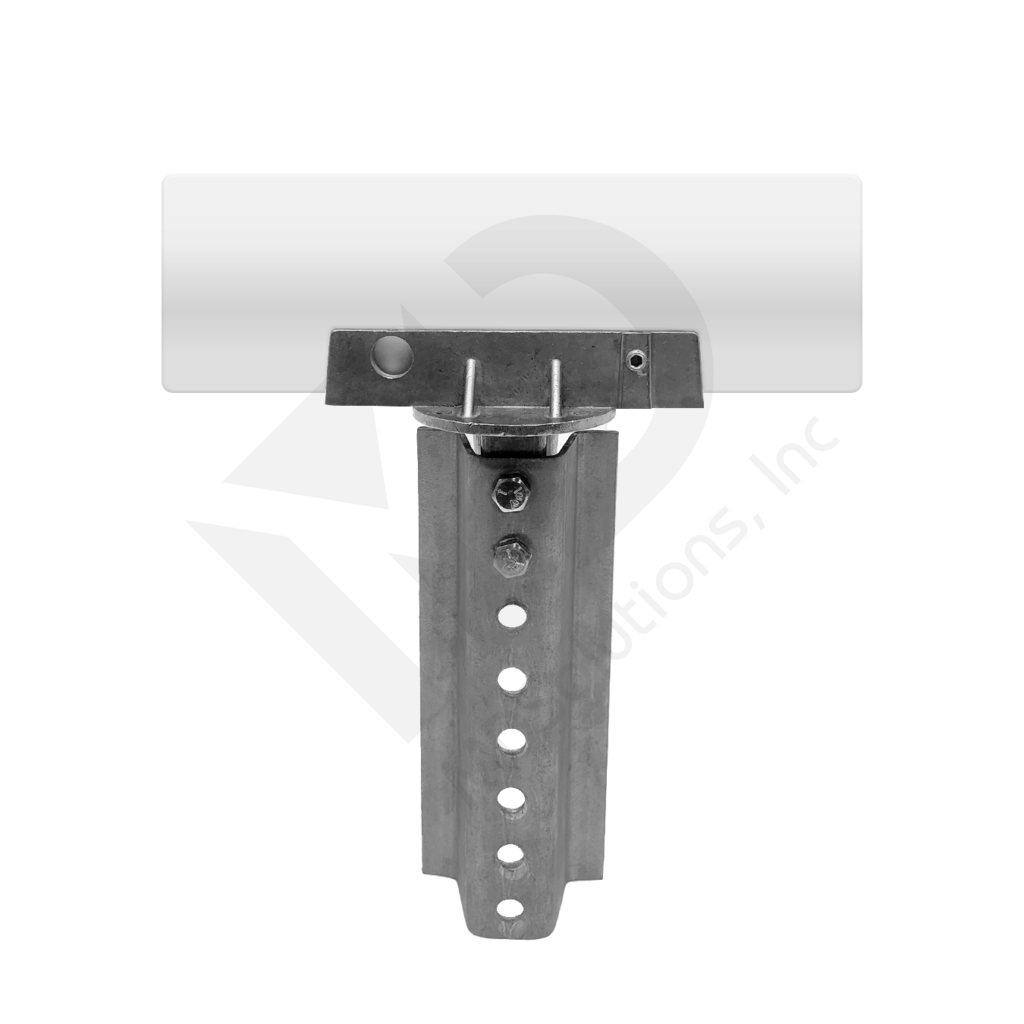 5 1/2 Inch Flat U-Channel 180° Post Cap