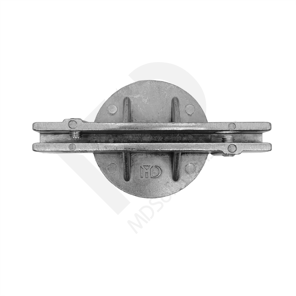 5 1/2 Inch Flat U-Channel 180° Post Cap