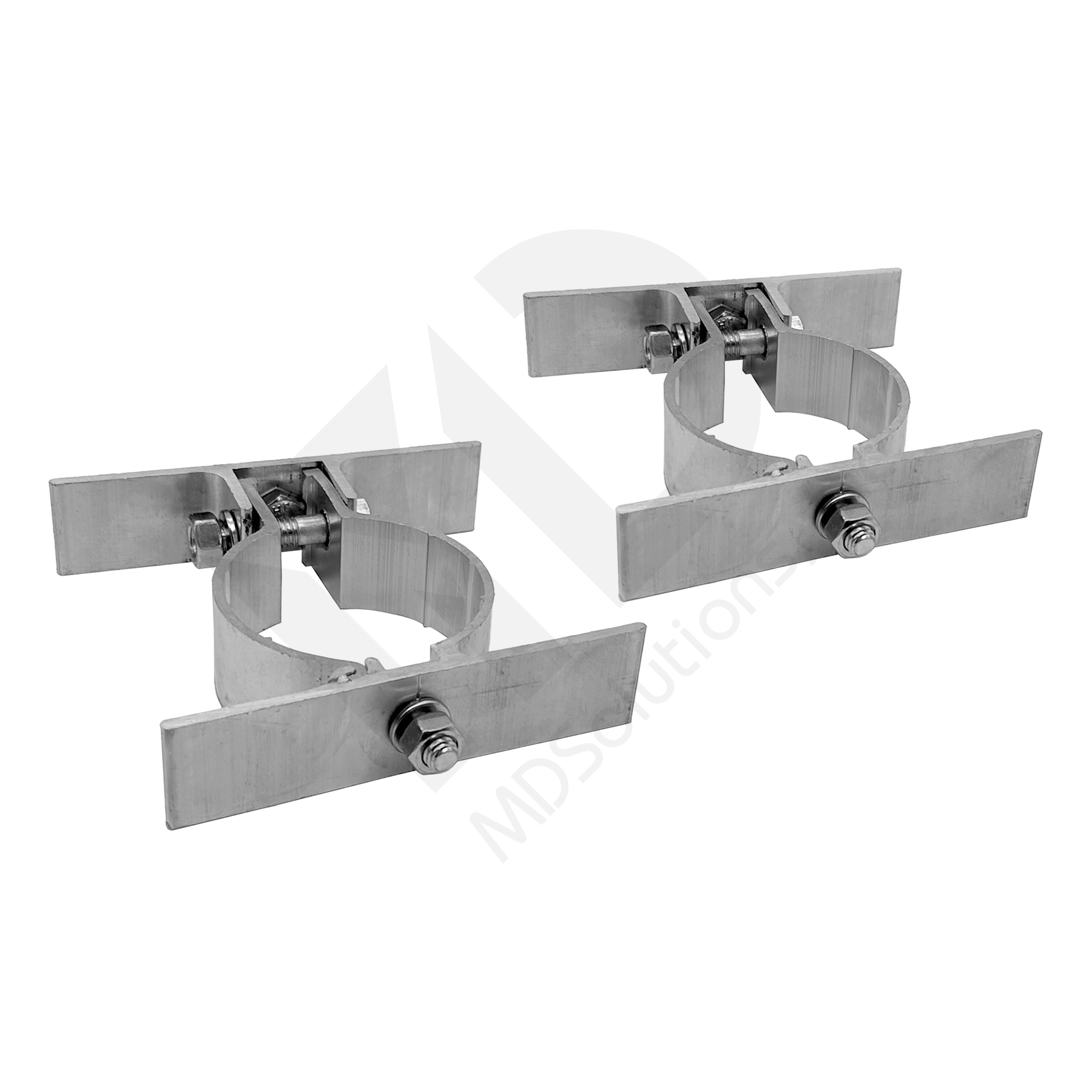 Back to Back Clamp for 2 3/8" OD Round Post