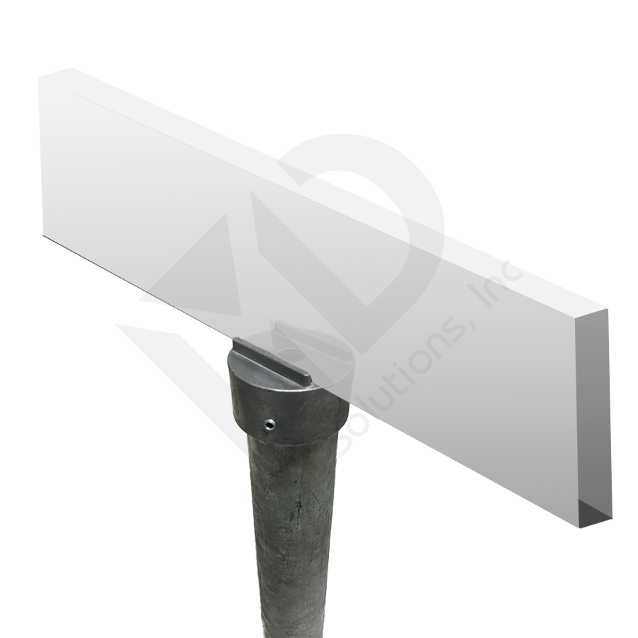 Box Blade Cap for 3 Inch Round PostMDSolutions