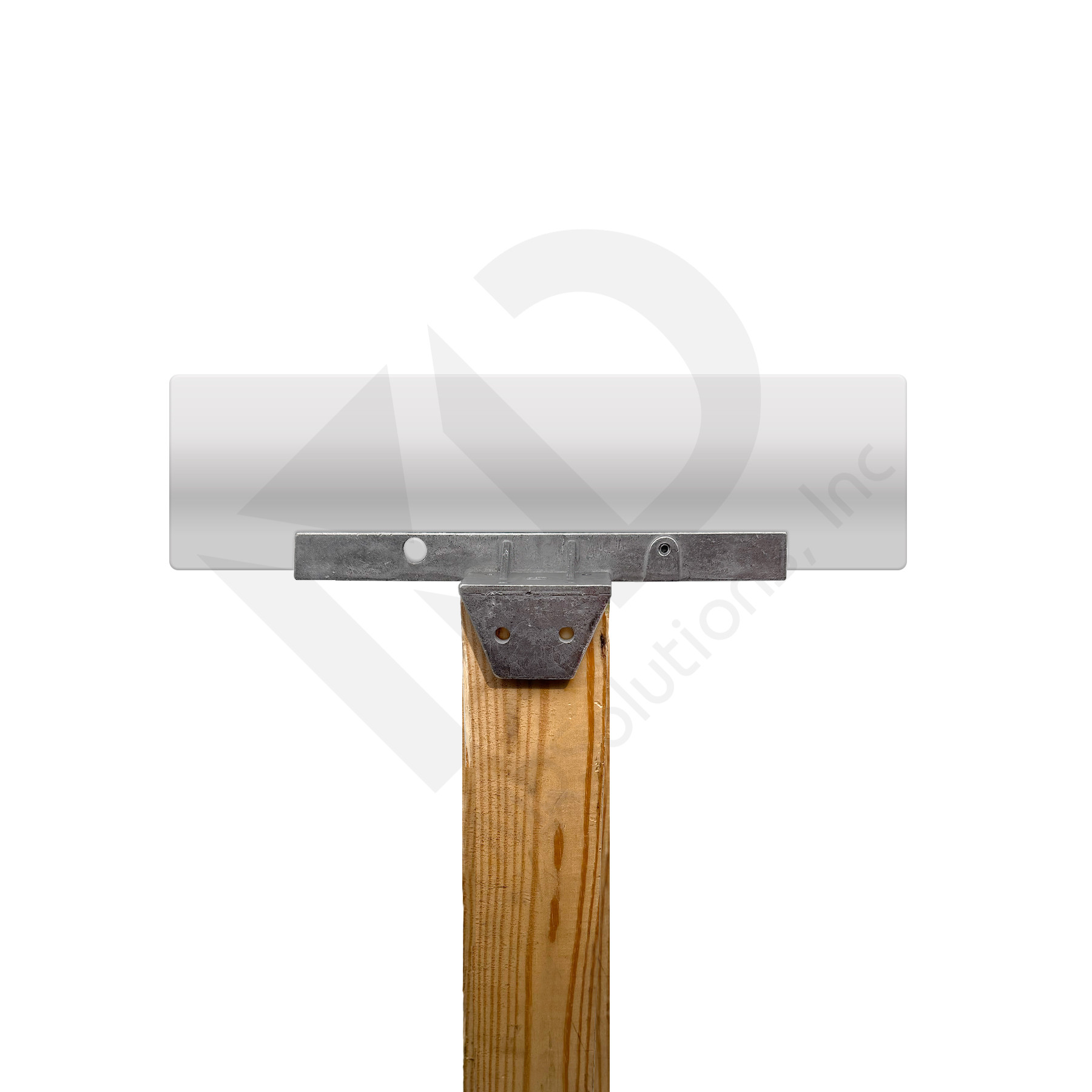 12 Inch Flat Wood Post Cap
