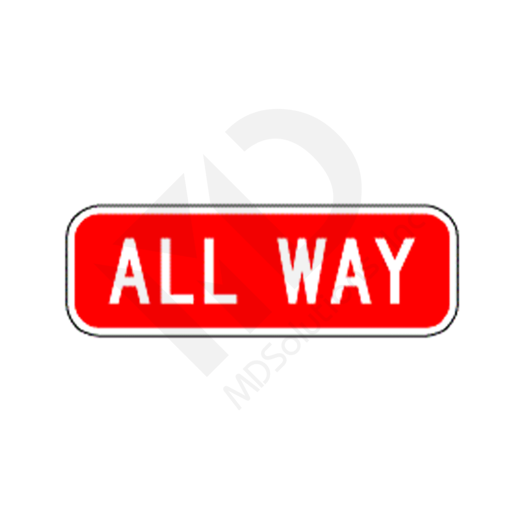 R1-4 All Way Sign | MDSolutions