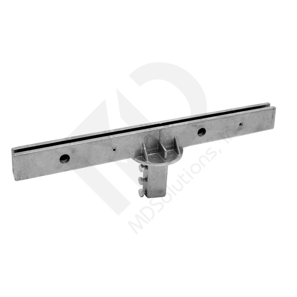 12" U-Channel 90 Degree Post Cap for Extruded Street Signs