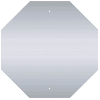 Octagon Sign Blank