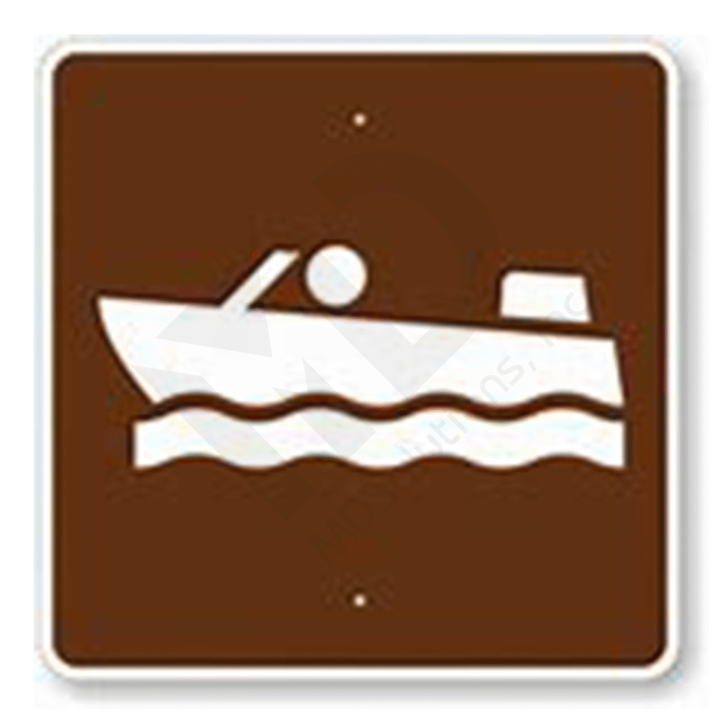 Rs-055 Motorboating (Symbol) Sign | MDSolutions