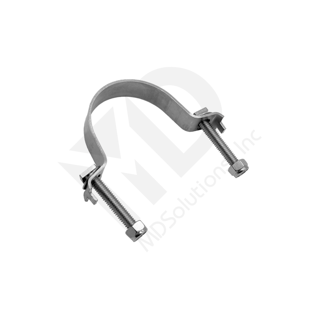 D Clamp for Round Post | MDSolutions